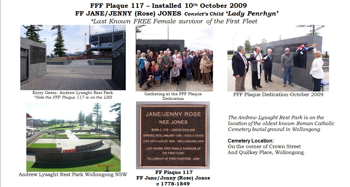 Fellowship Of First Fleeters